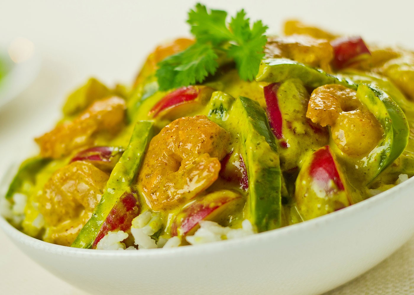 Coconut Curried Shrimp and Radishes Recipe, Radish Recipe
